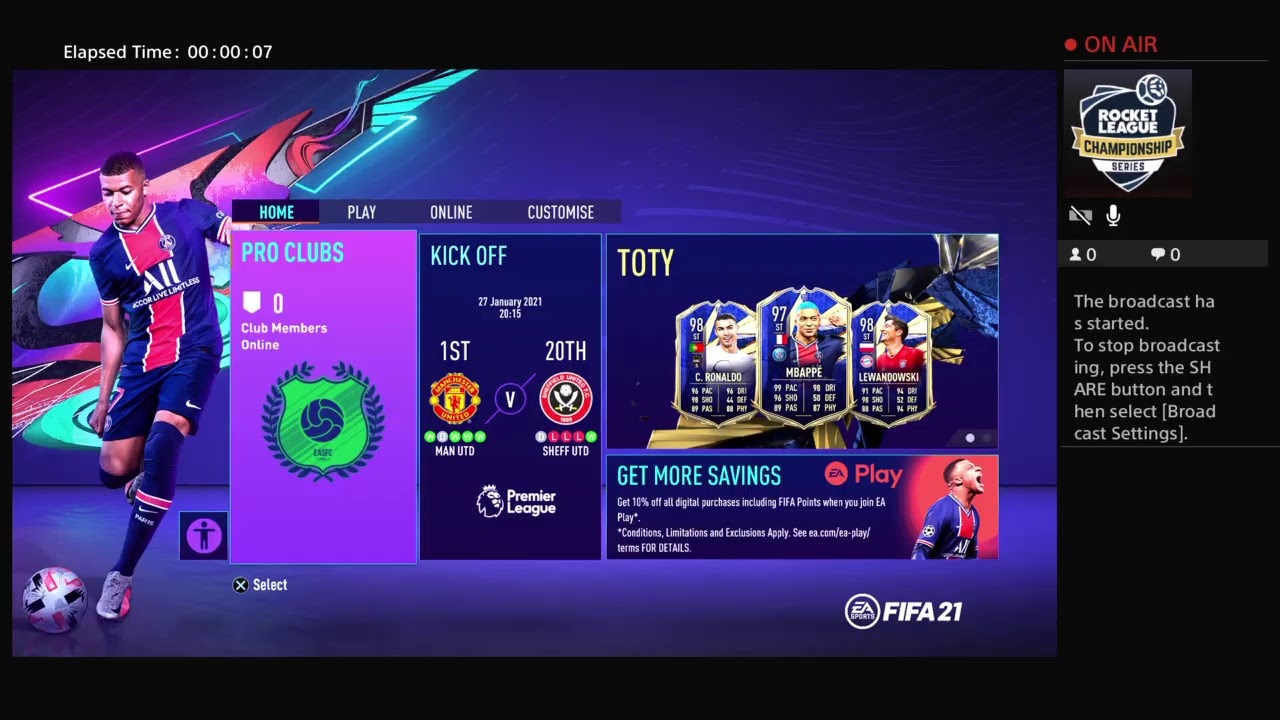 fifa 21 live by kian - YouTube