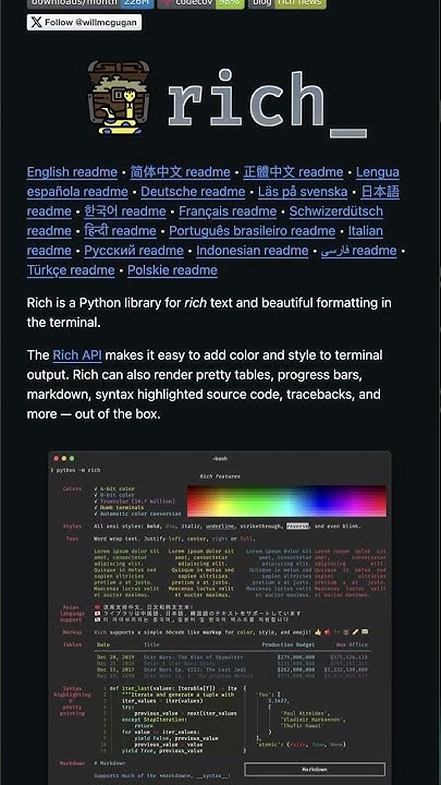 Le texte en couleurs en Python 🐍🎨 - YouTube