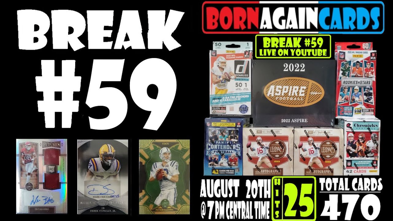 BREAK #59 - 500 TOTAL CARDS & 25 HITS! TREYLON BURKS RPA, DEREK ...