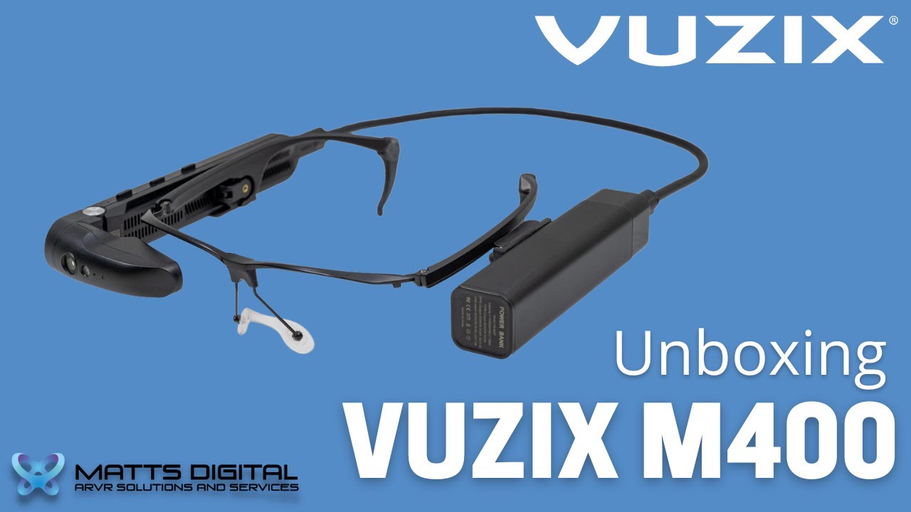 Vuzix M400 AR Glasses - Unboxing - YouTube