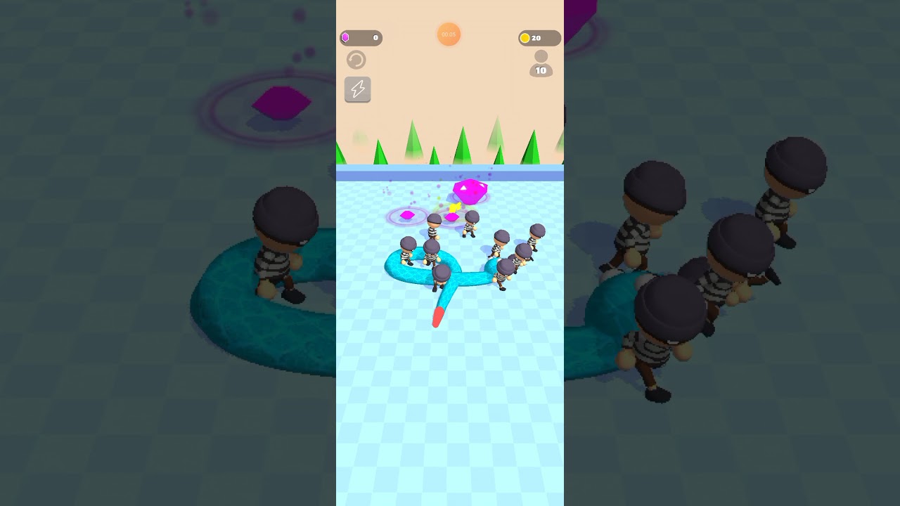 Snake Master 3d Gameplay || Level 22 || Best Mobile Gameplay #shorts ...