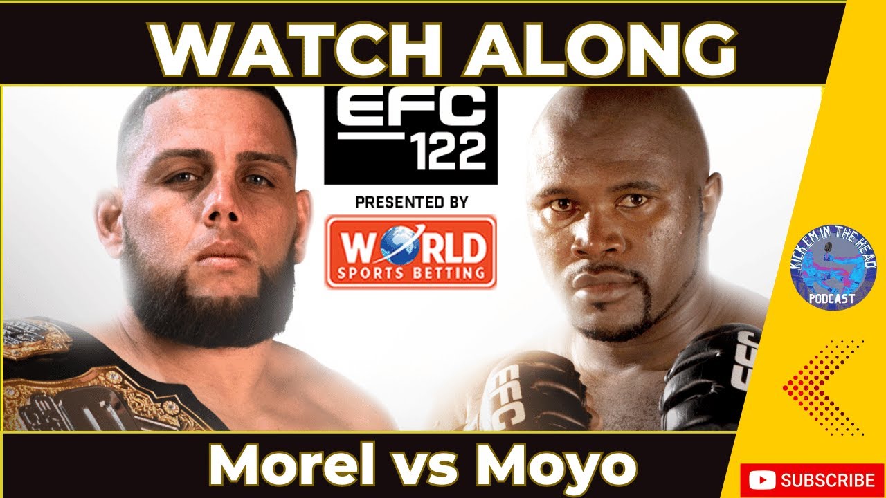 EFC 122 LIVE 🚨MAIN CARD WATCH ALONG - YouTube