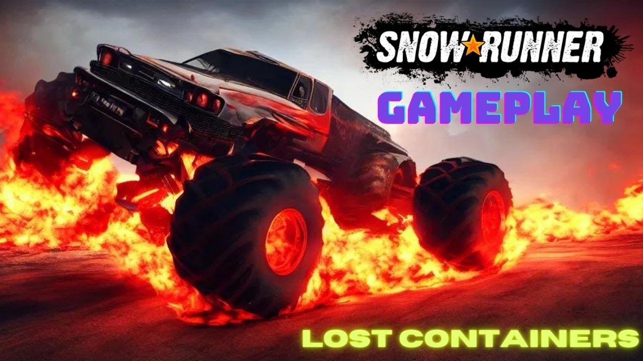 🛺 Snow Runner 🚛🚙 Lost Containers #snowrunner #mudrunnerspintires # ...