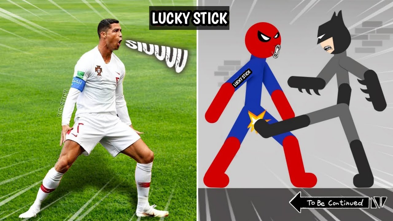 Cristiano Ronaldo vs Stickman | Stickman Dismounting funny and epic ...