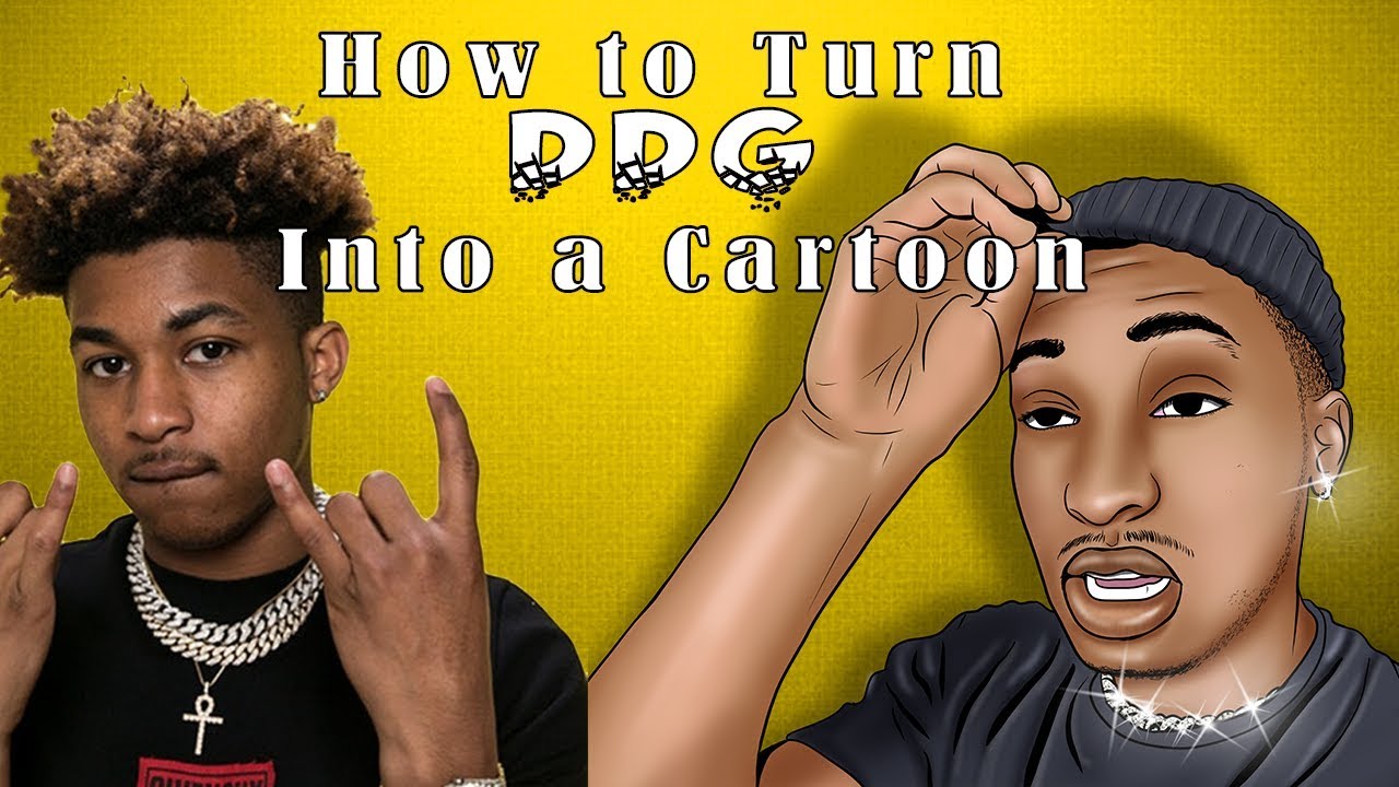 DDG - How To Cartoon Yourself Relaxing Art - YouTube