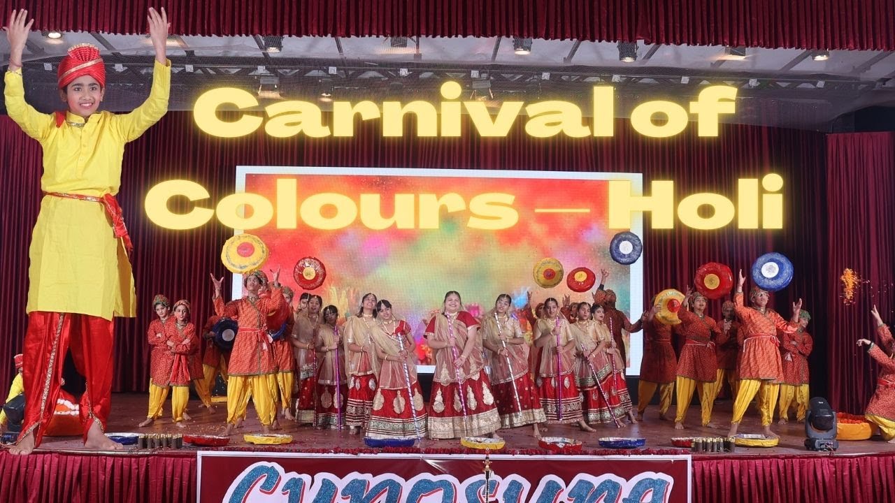 Carnival of Colours – Holi || 9th Annual Day Celebration ‘Cynosure ...