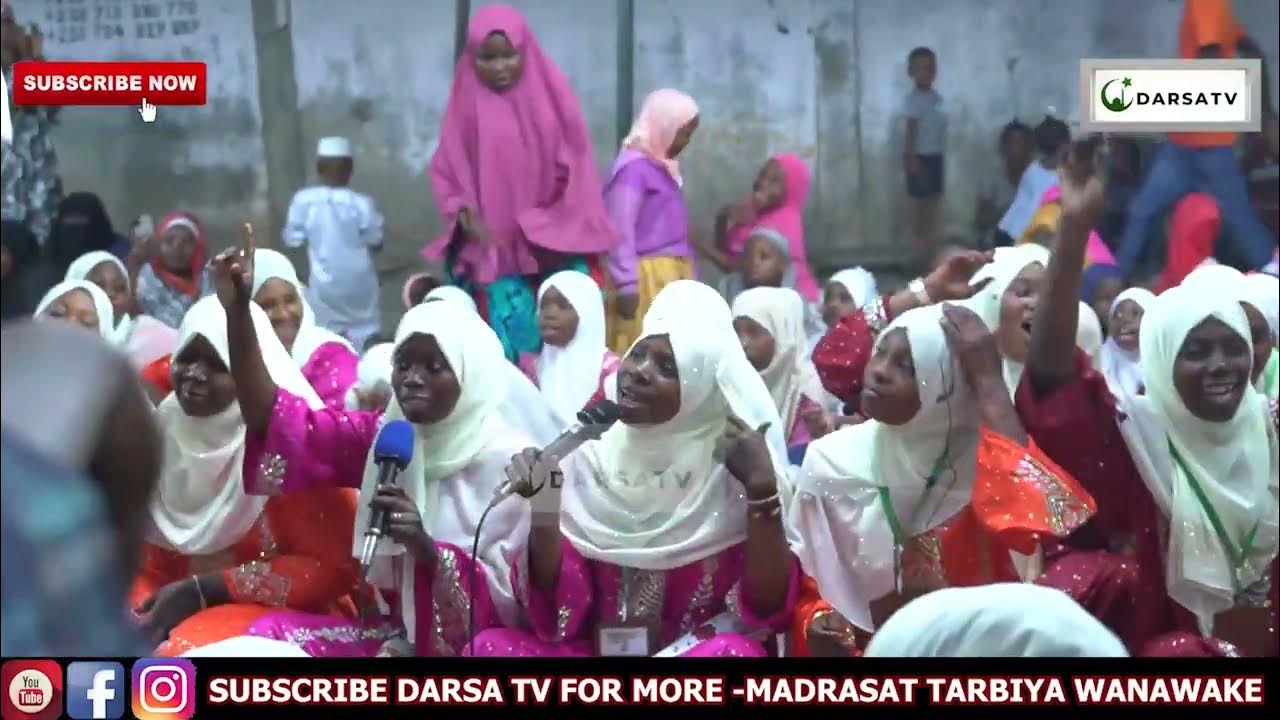 Qasida: Nyoyo Zimefurahika Kwa Kuzaliwa Nabiya / Tarbiya Madrasat Kunduchi Pwania 446H-2024 ...
