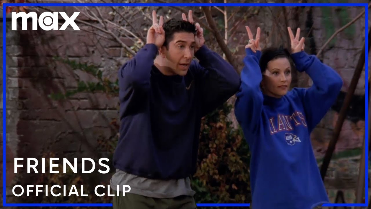 Monica vs. Ross Thanksgiving Football Game | Friends | Max - YouTube