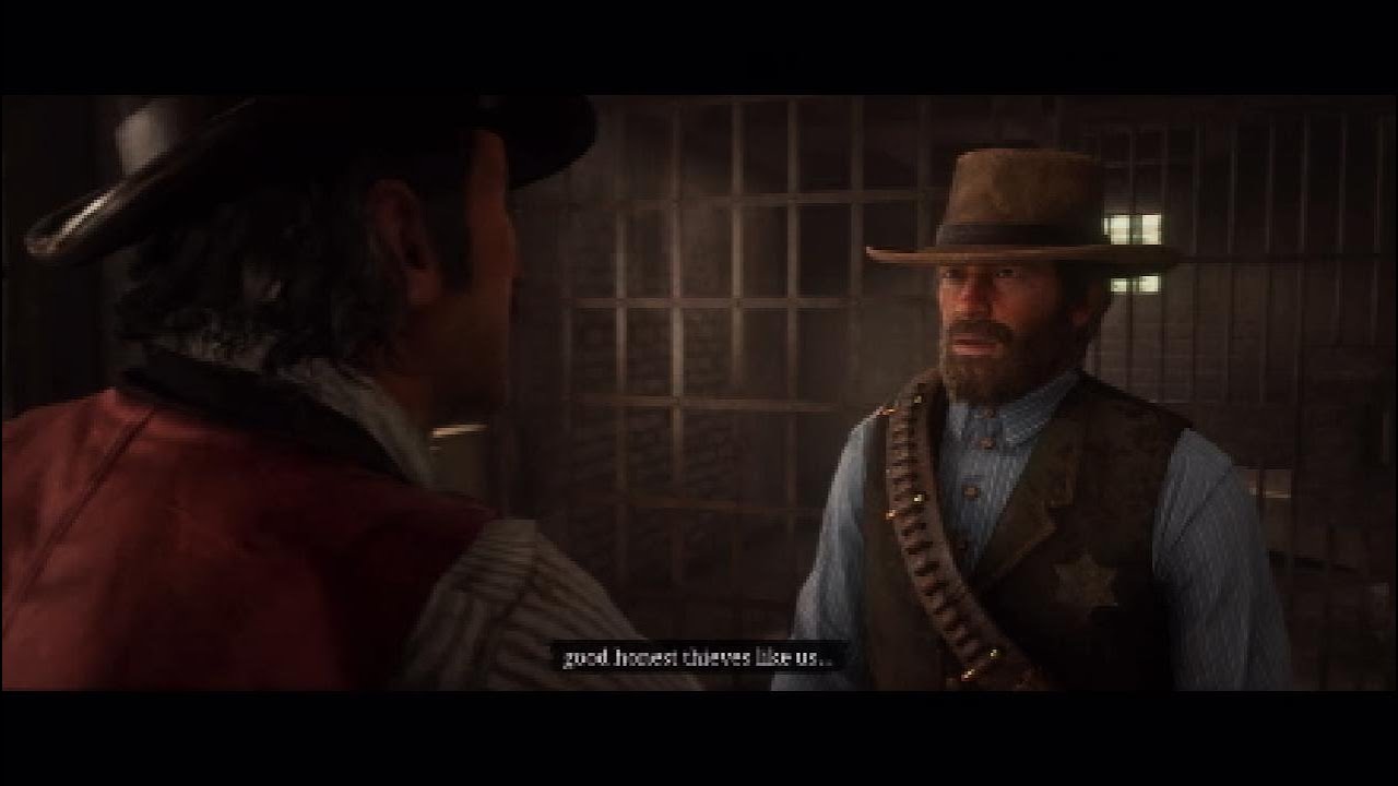 Dutch And Arthur Becomes Deputies 🌟 | Red Dead Redemption 2 4k Ultra HD ...