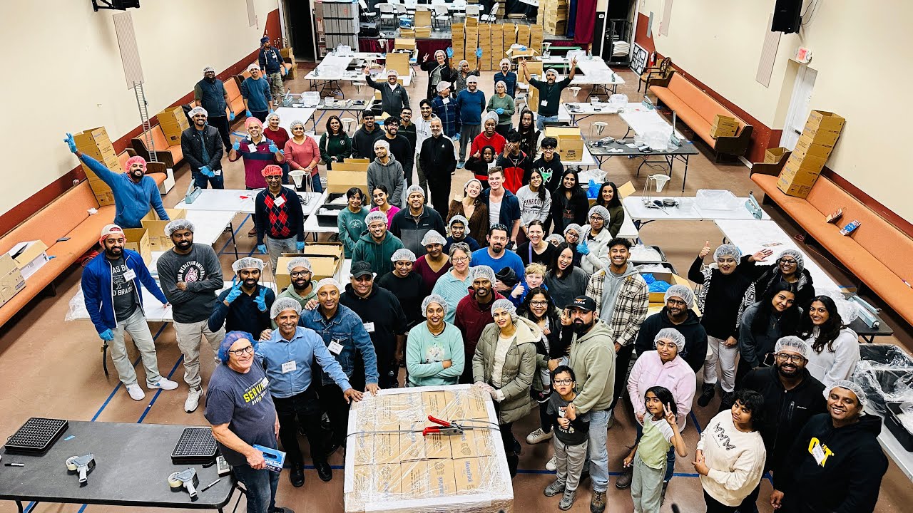 FMSC mobile pack at SGA | Hunger to Hope with 100,000 meals | Fri ...