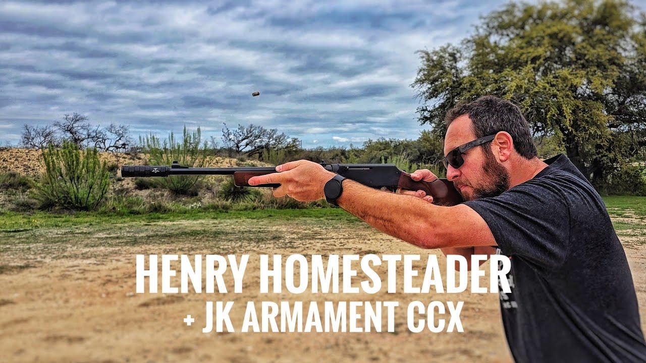 Henry Homesteader SNW Range Review + JK Armament CCX Suppressor - YouTube