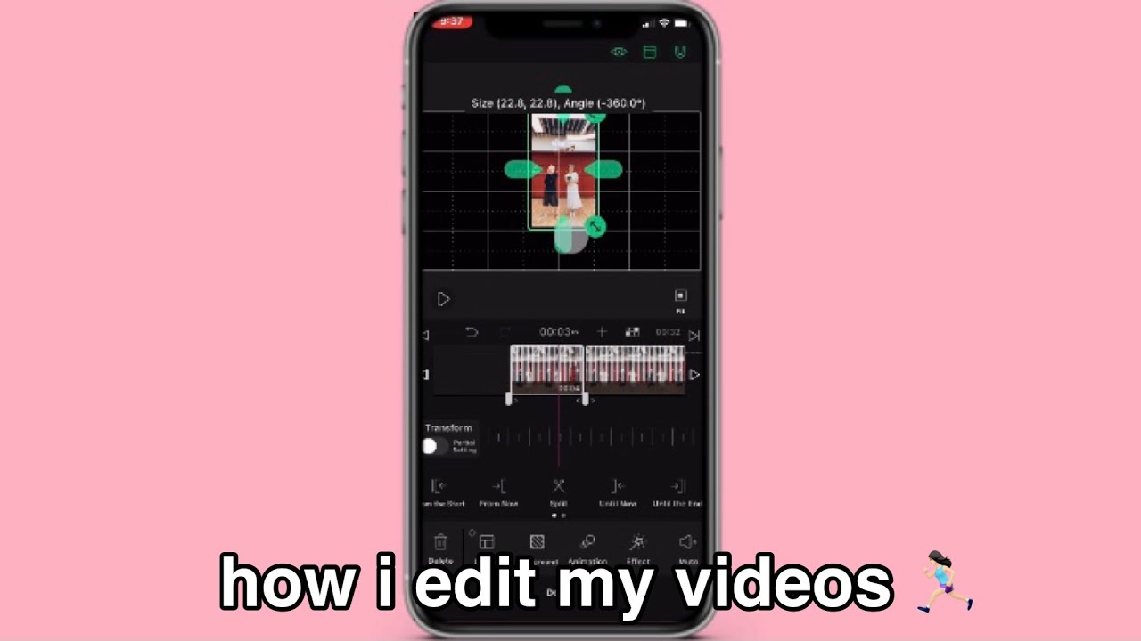 how i edit my videos using the vllo app - YouTube