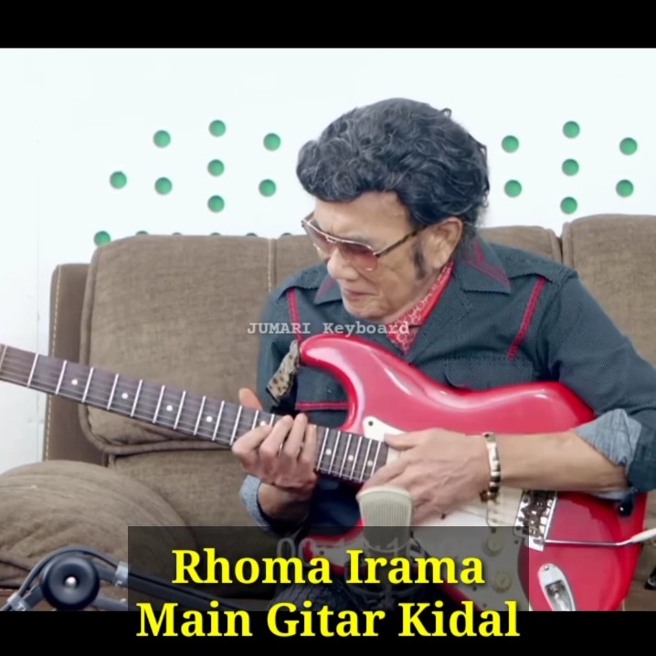 Rhoma Irama "MAIN GITAR KIDAL" #jumariafkhal #jumarikeyboard - YouTube