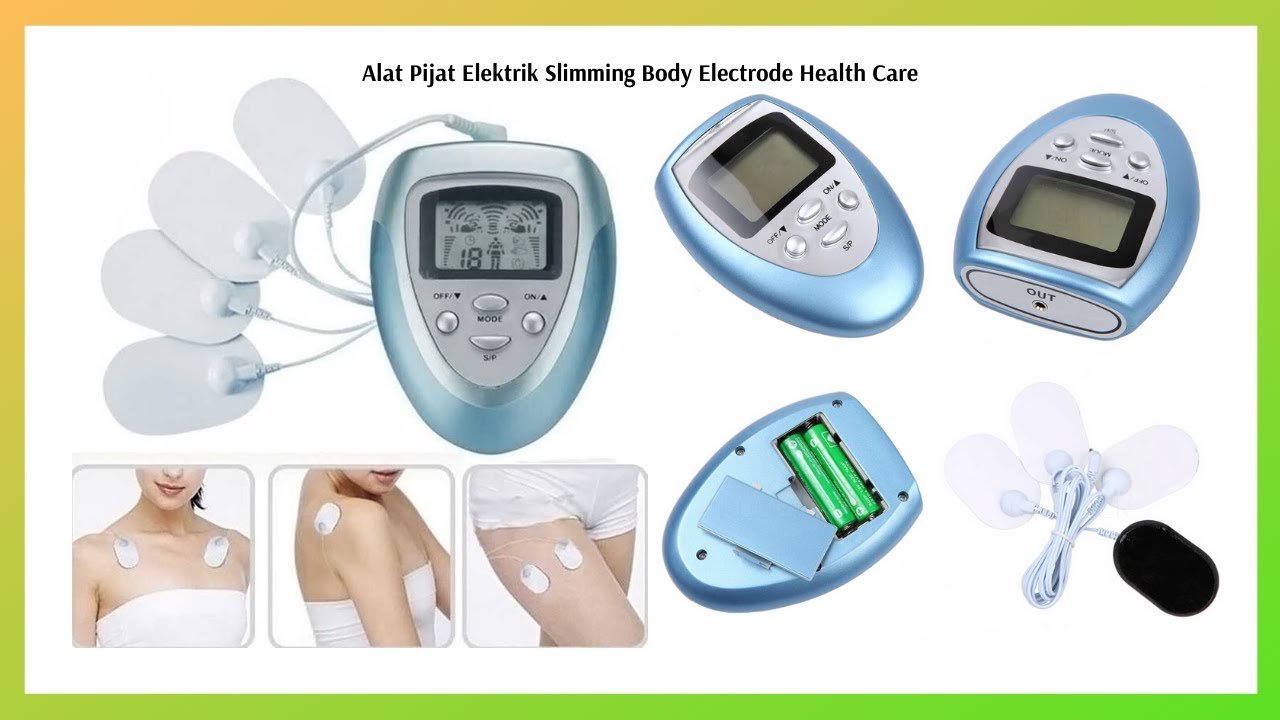 Alat Pijat Elektrik Slimming Body Electrode Health Care - YouTube