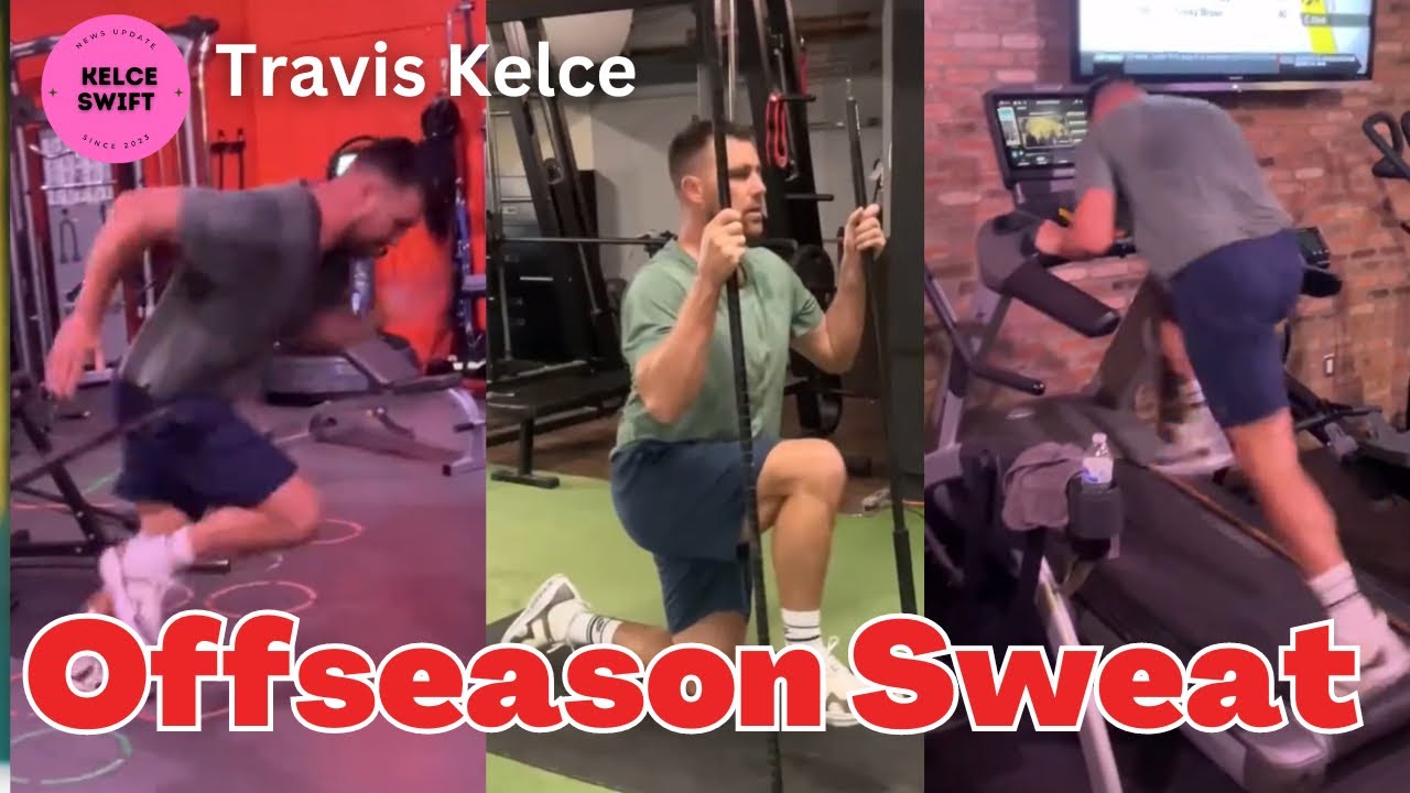 Travis Kelce BACK in the Gym without Taylor Swift, grueling WORKOUT ...