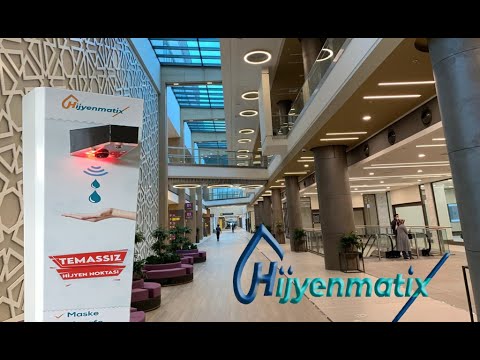 Temassız El Dezenfektan Makinesi / Hijyenmatix