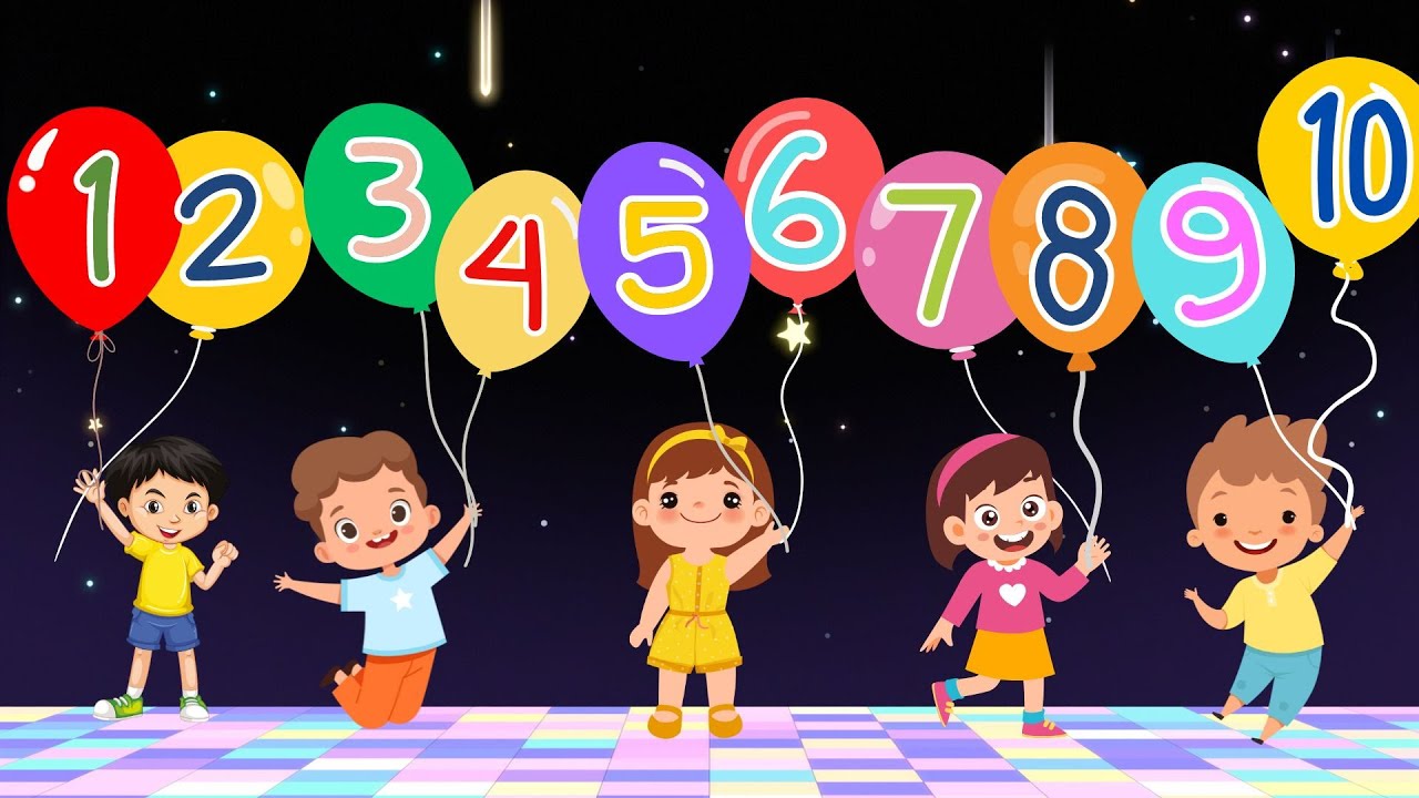 1234 Learning for kids | 1234 Numbers | 1 to 10 counting for kids ...