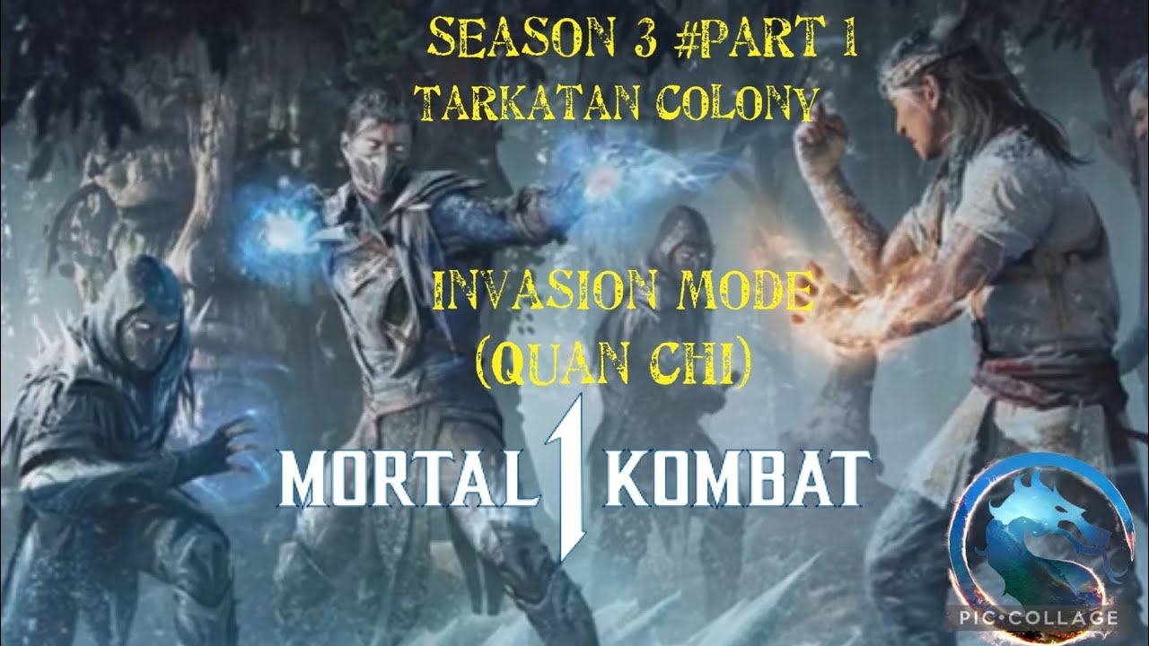 Mortal Kombat 1 invasion Mode Season 3 Part 1 Tarkatan Colony (Quan Chi ...