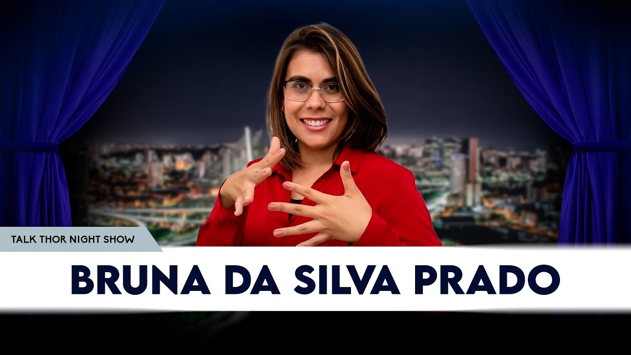 Hoje o Talk Thor recebe - Bruna da Silva Prado - especialista em Libras!! #libras #libra # ...