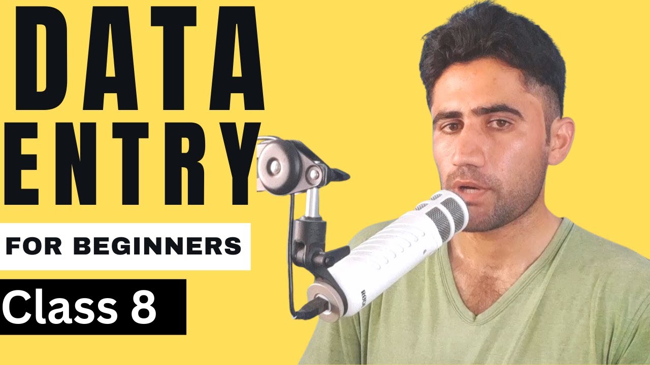 Data Entry Live Work Demo for Beginners class 8 | Make Money Online ...