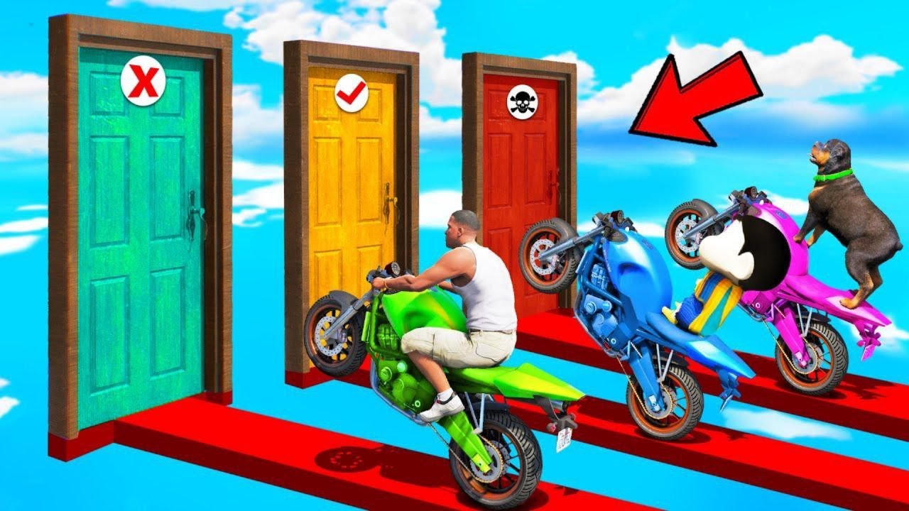 FRANKLIN TRIED IMPOSSIBLE CURVY ROAD TO HEAVEN RAMP CHALLENGE CARS ...