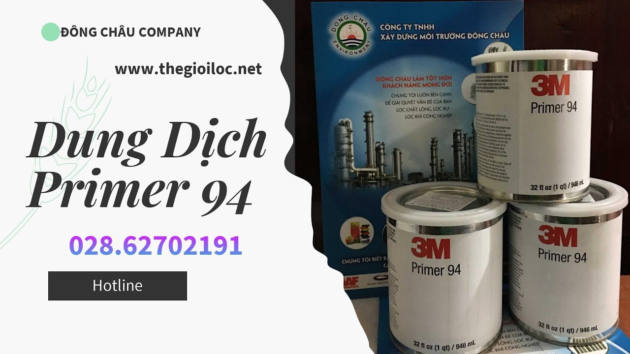 Dung dịch keo tăng độ bám dính 3M primer 94 - YouTube