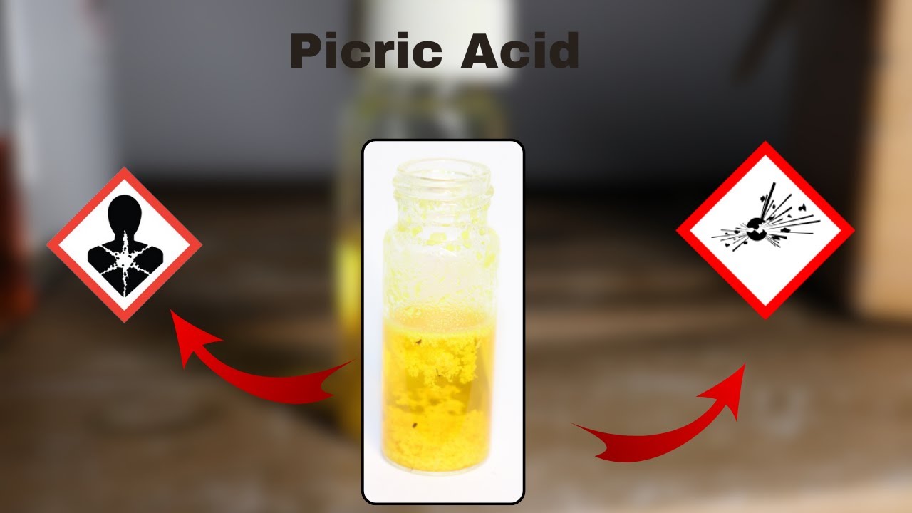 Making Picric Acid, an Energetic Compound┃1. Part - YouTube