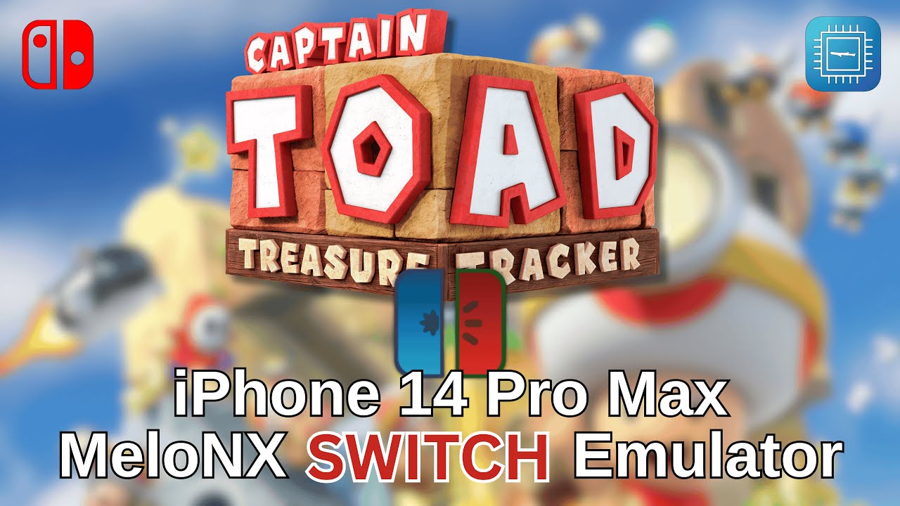 Captain Toad Treasure Tracker - iPhone 14 Pro Max, iOS Switch Emulator (MeloNX v2.0.1) - YouTube