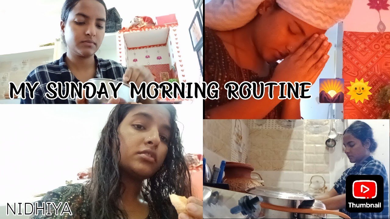 MY SUNDAY MORNING ROUTINE 🌄🌞💫#minivlog #dailyvlog #lifestyle # ...