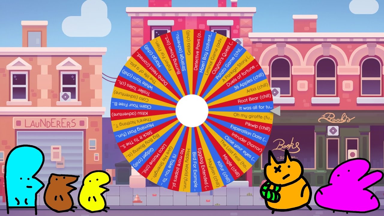 (LIVE) Froodler's Indie Game Day! Spin Wheel = Random Itch.io Game ...