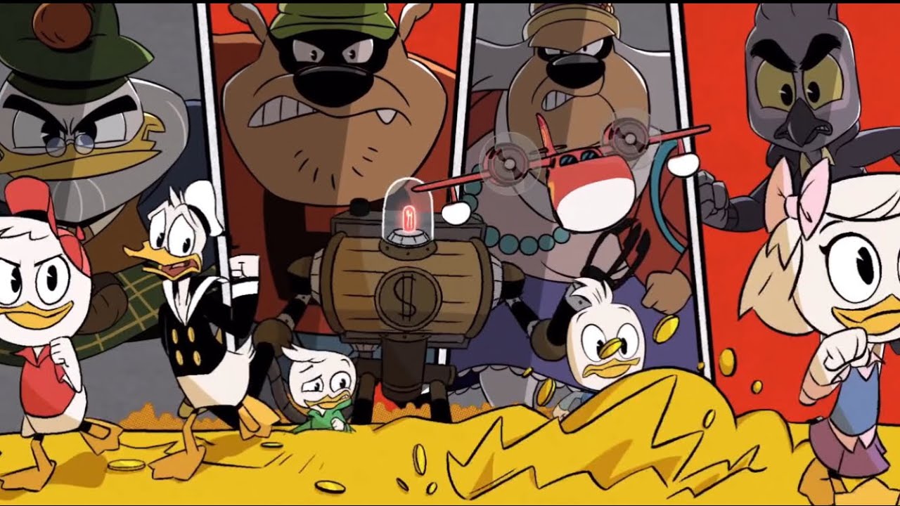 Duck tales but it’s an anime opening - YouTube