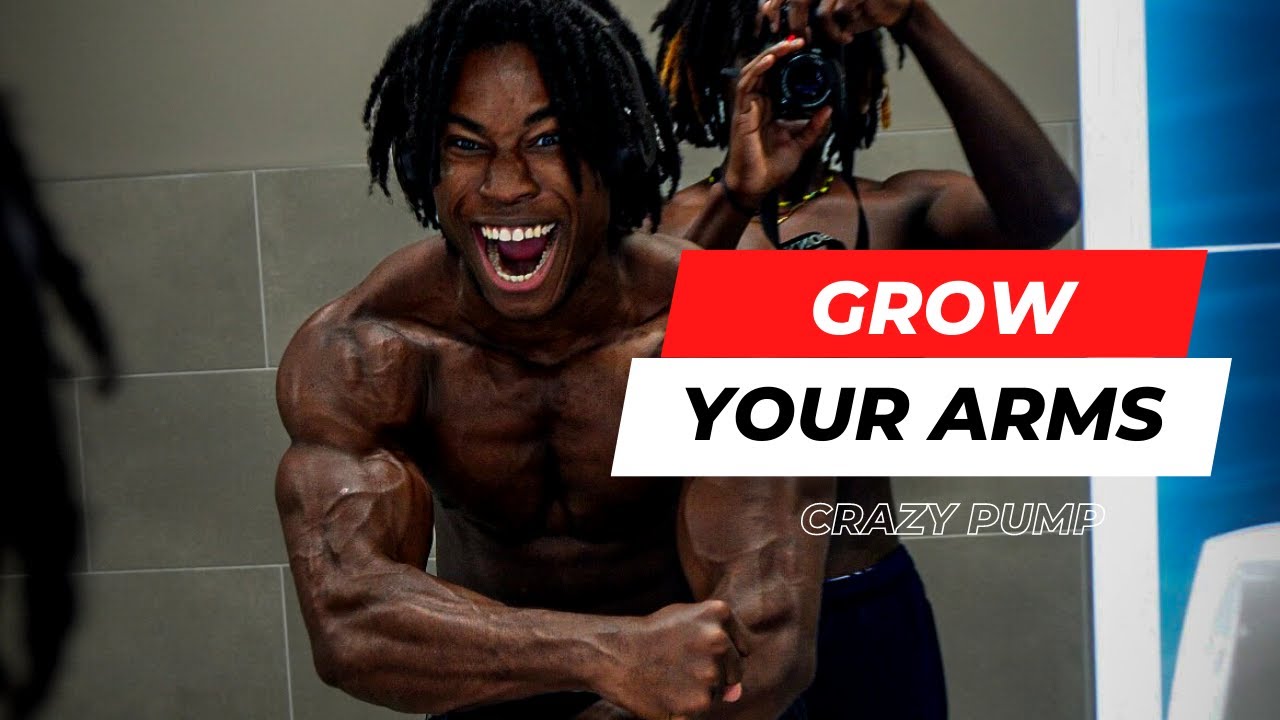 THE BEST WORKOUT TO GROW MASSIVE ARMS (full walkthrough) - YouTube