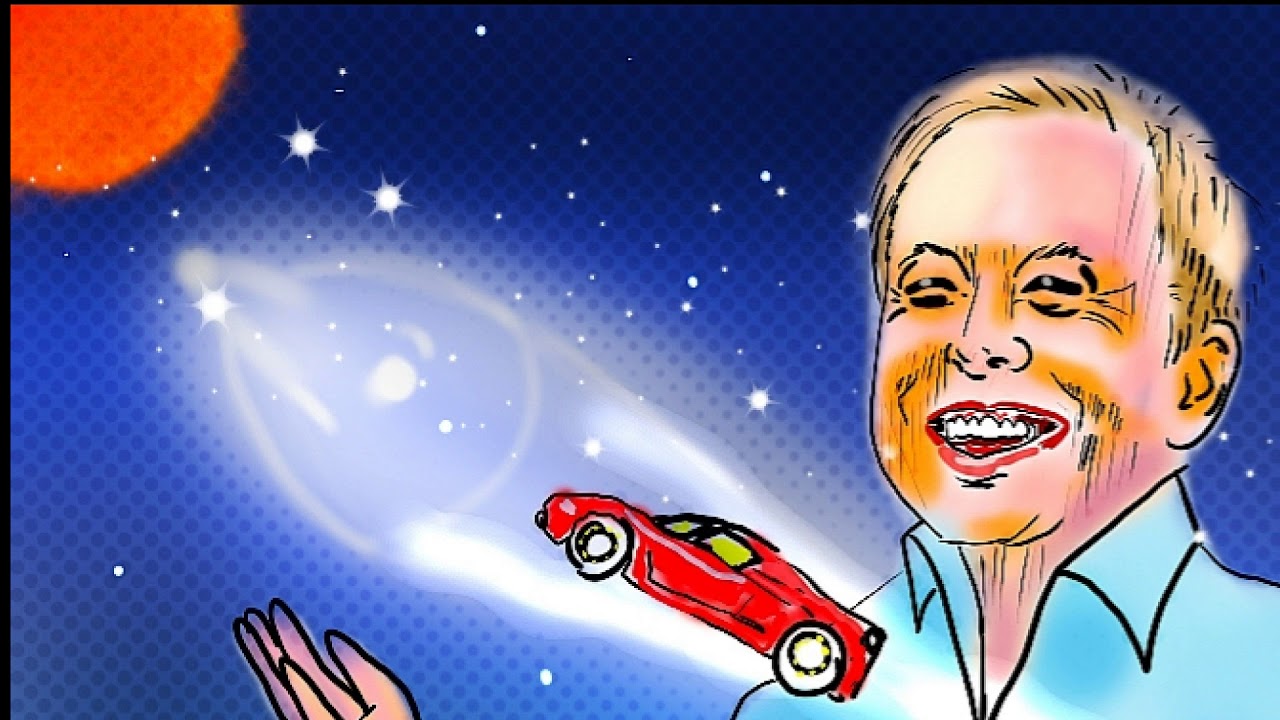 SPACEX , Falcon 9, Iridium 4 , ELON MUSK, Political Cartoon - YouTube