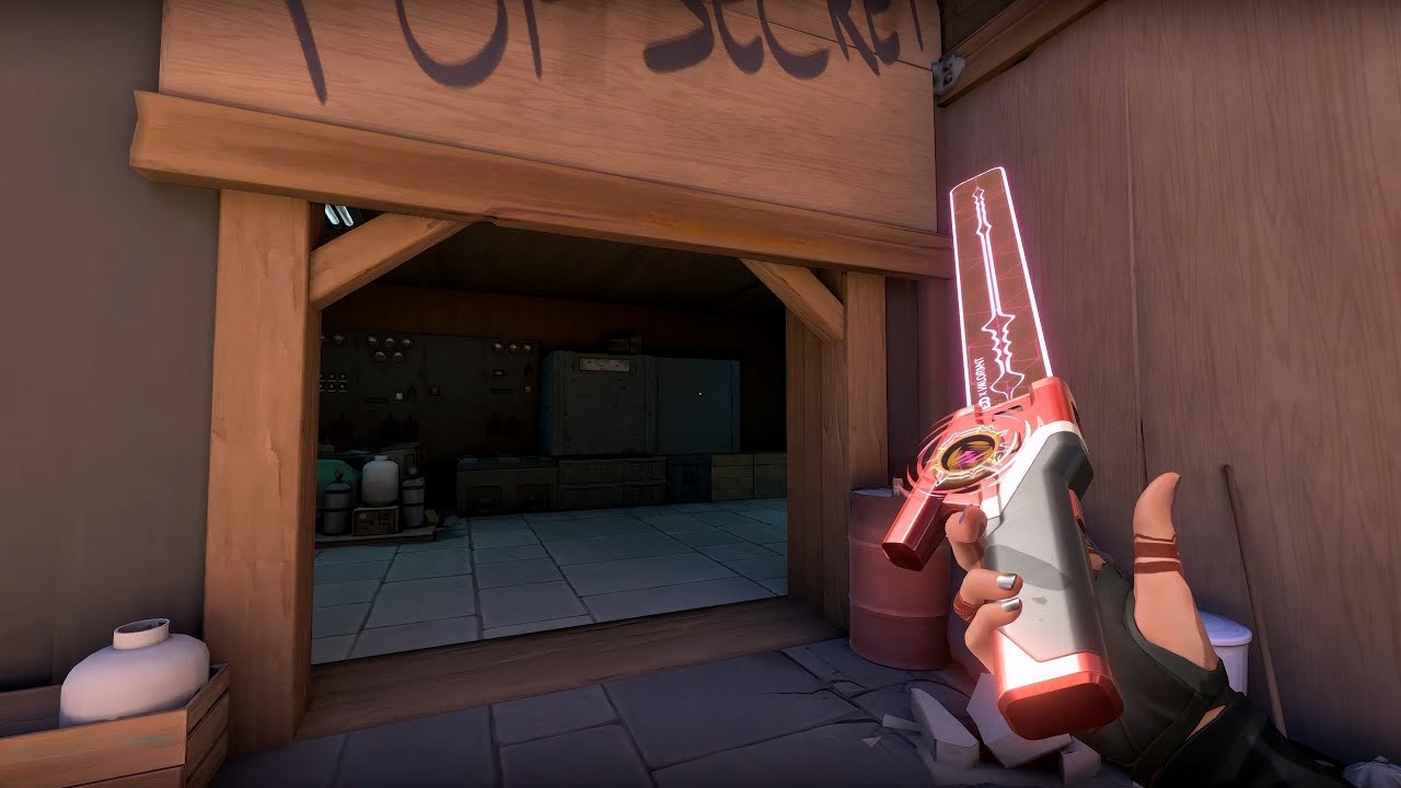 【ValorantSkins】Waveform|Melee Collection|特戰英豪|无畏契约 - YouTube