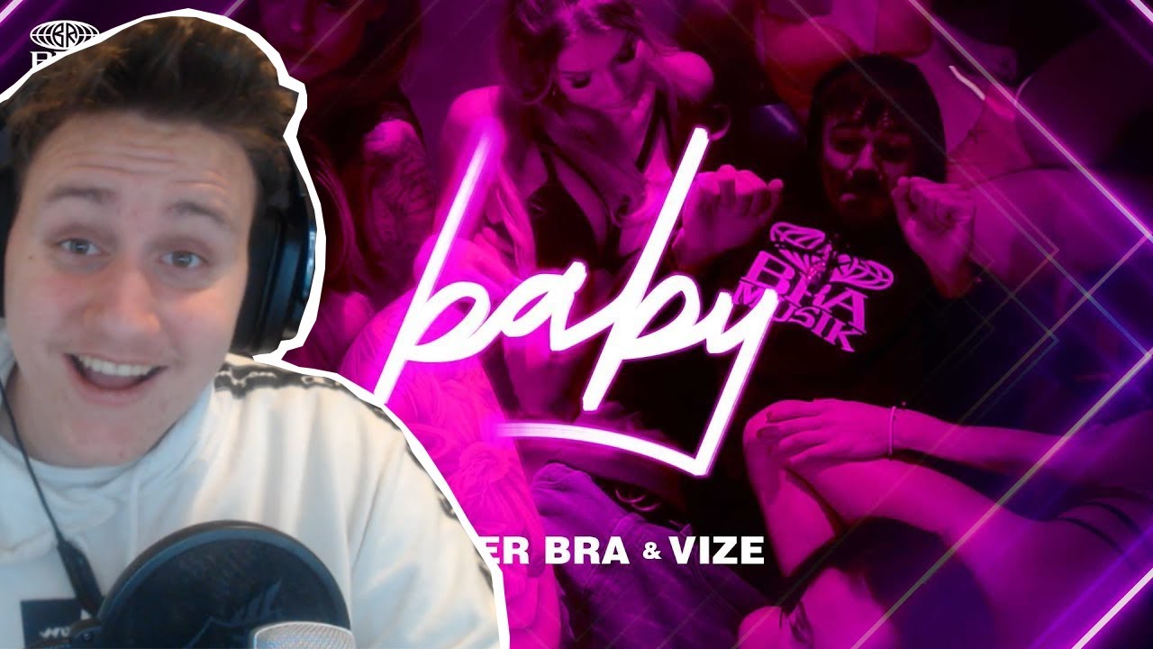 Capital Bra JOKER BRA & VIZE - Baby Reaction Mega Song! - YouTube