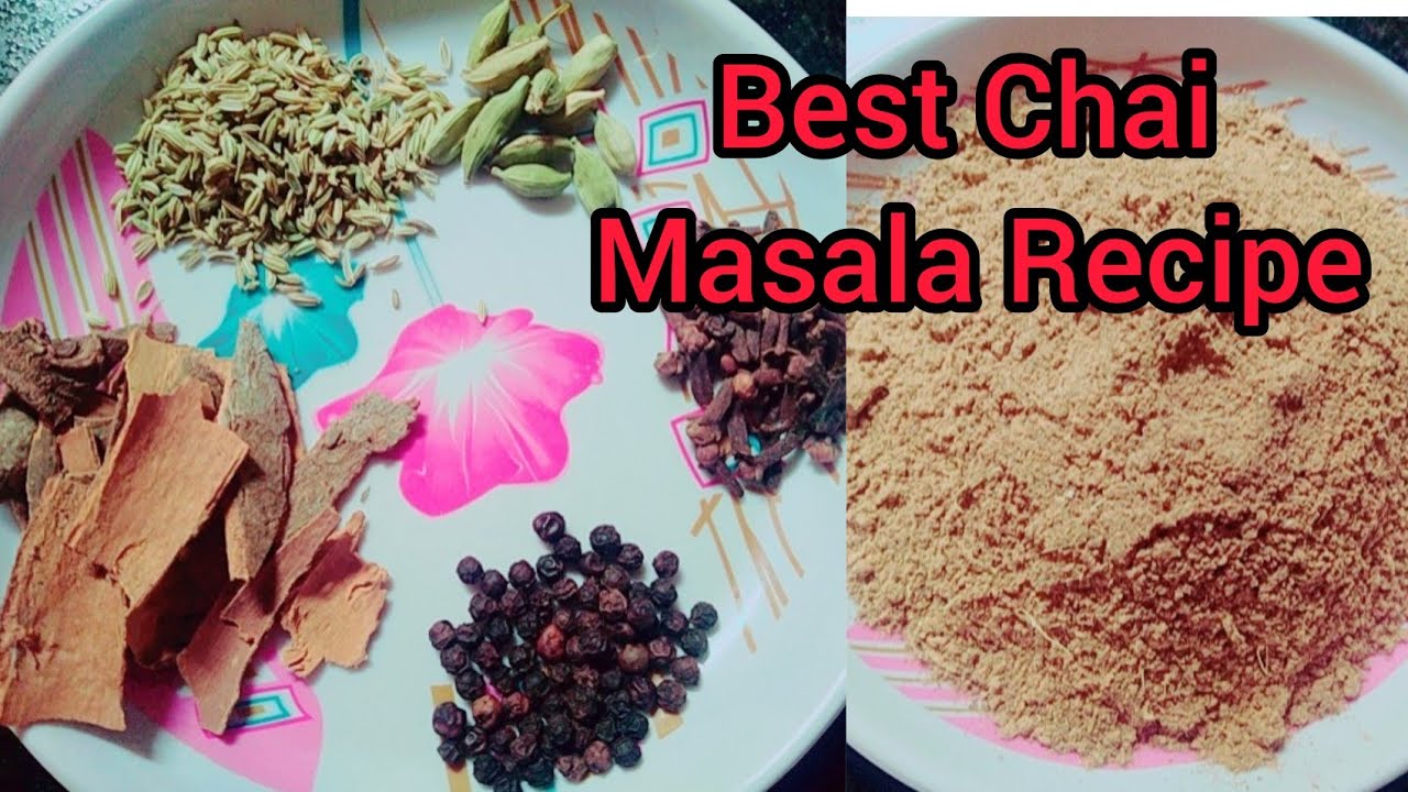 Best Chai Masala Recipe चाय मसाला Chai Masala Secret Ingredients 👌 ...