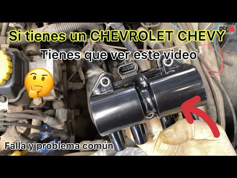 Falla de cilindro de CHEVROLET CHEVY falla comun (bobina de encendido ...