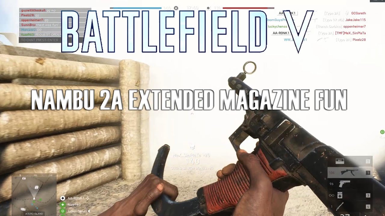 Battlefield V - Nambu 2A Unedited TDM Gameplay - YouTube