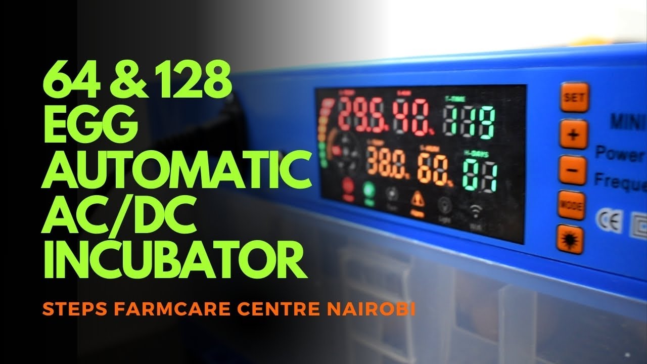 Introducing the Steps Farmcare 64 & 128 Egg Incubators | Efficient ...