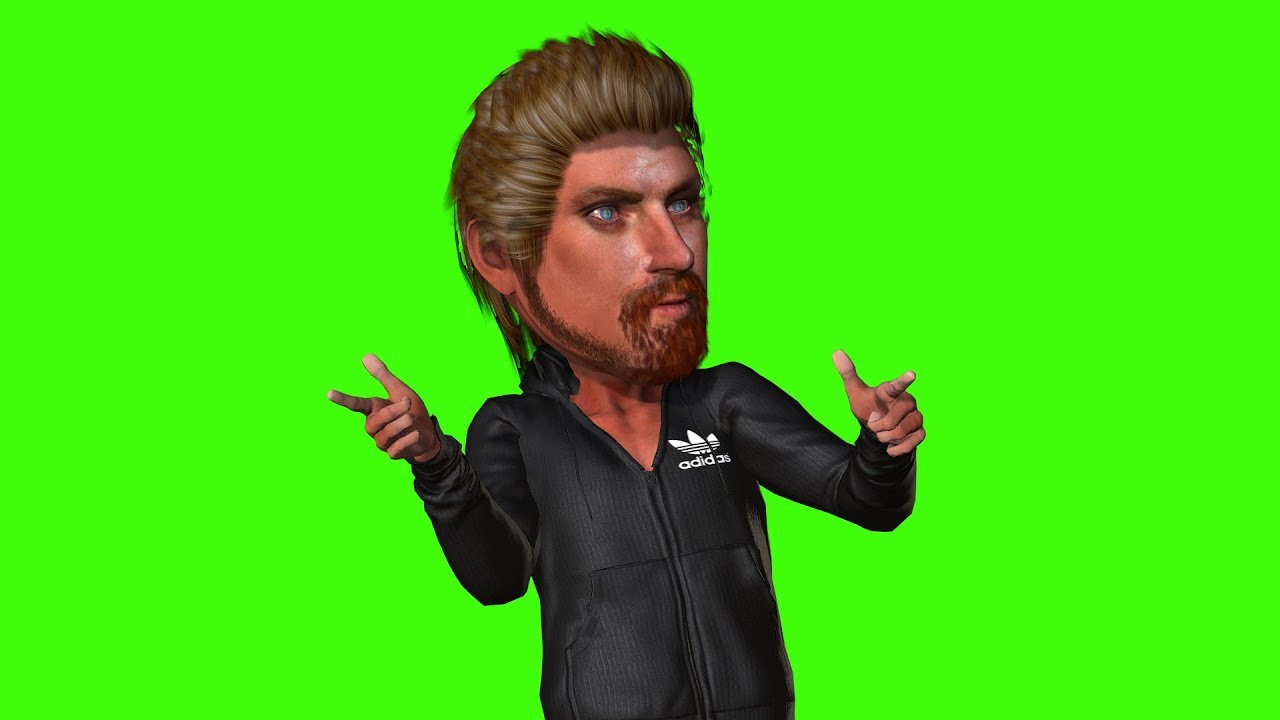 Ricky Trailer Park Boys Dancing Green Screen (w/ bonus Sideburns) - YouTube