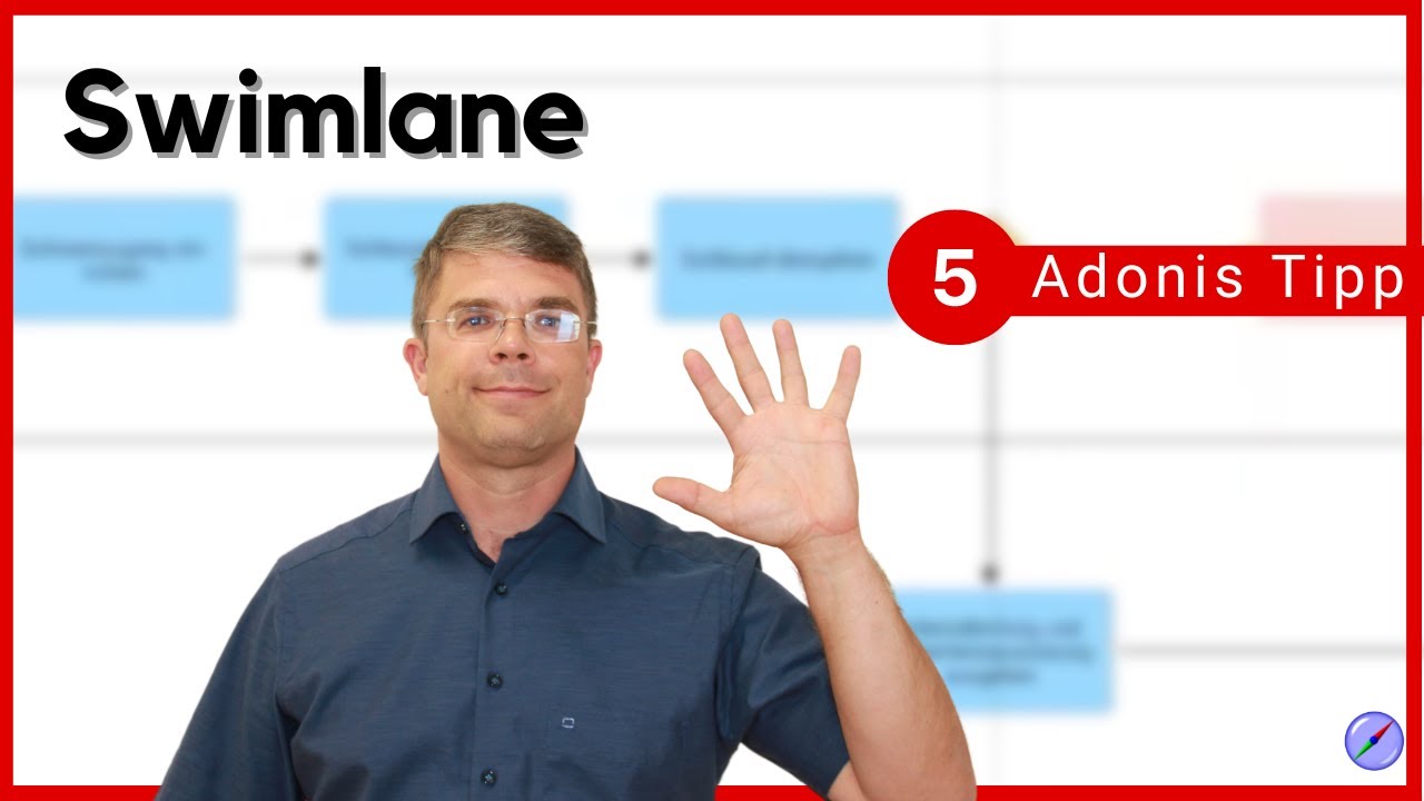 ADONIS Tutorial Tipp 5 Swimlane - YouTube