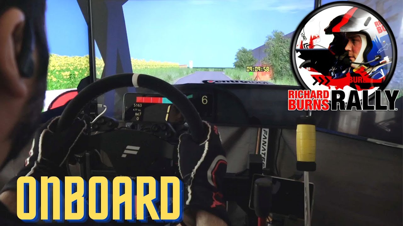 Richard Burns Rally Subaru Impreza S9 WRC FMOD + SIMHUB Dashboard - YouTube