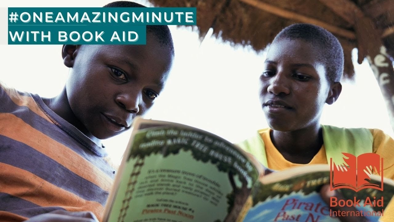 Spend #OneAmazingMinute with Book Aid International - YouTube