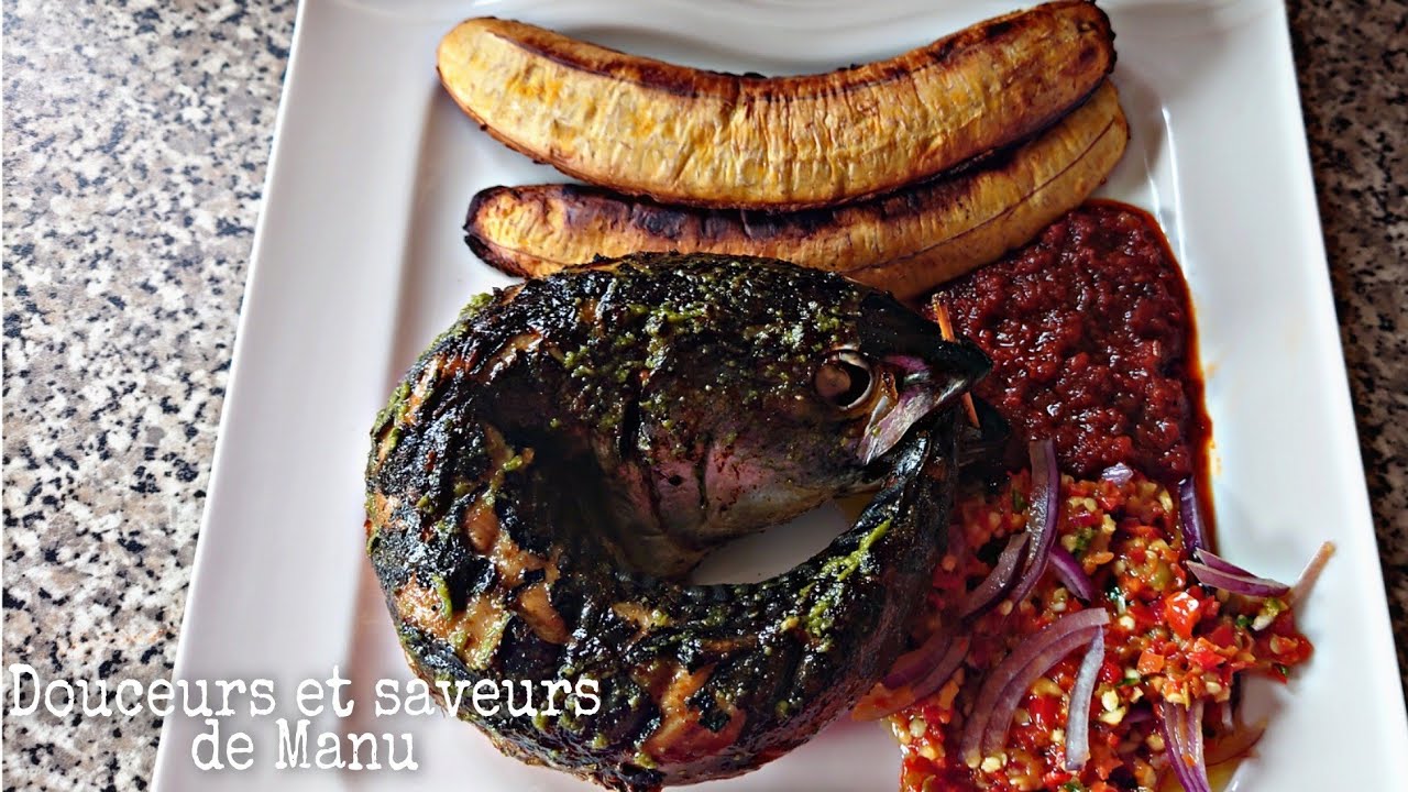 banane et poisson braisé (blissi)astuce pour braiser sa banane - YouTube