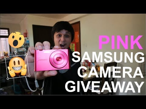 PINK CAMERA GIVEAWAY | SAMSUNG MV900F REVIEW - YouTube