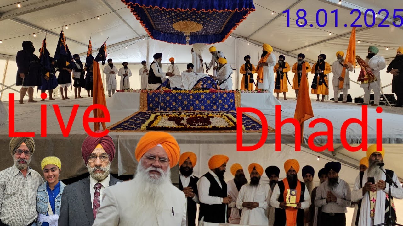 Live Dhadi ! Live Dhadi In Nagar Kirtan Blacktown Sydney ! Giani ...
