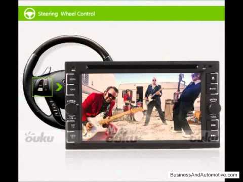 OUKU 2014 NEW HOT MODEL 6.2-INCH DOUBLE-2 DIN IN DASH TOUCH SCREEN LCD MONITOR WITH DVD/CD/MP3/MP4