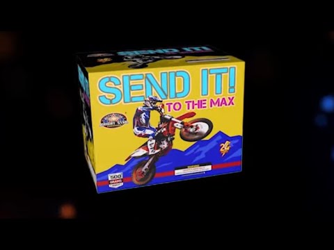 Send It To The Max 24s 500g Firework - YouTube