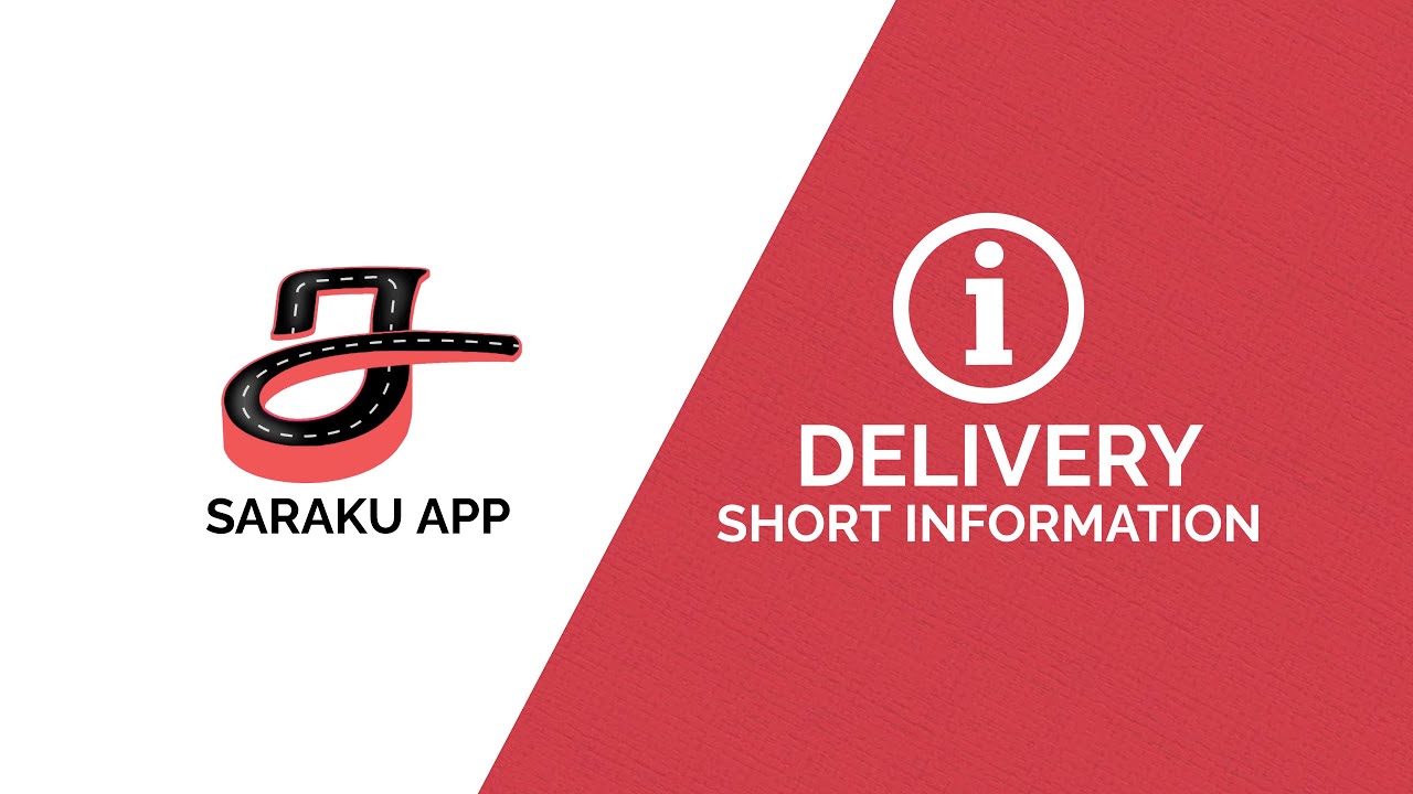 Saraku Delivery App | Short Information - YouTube