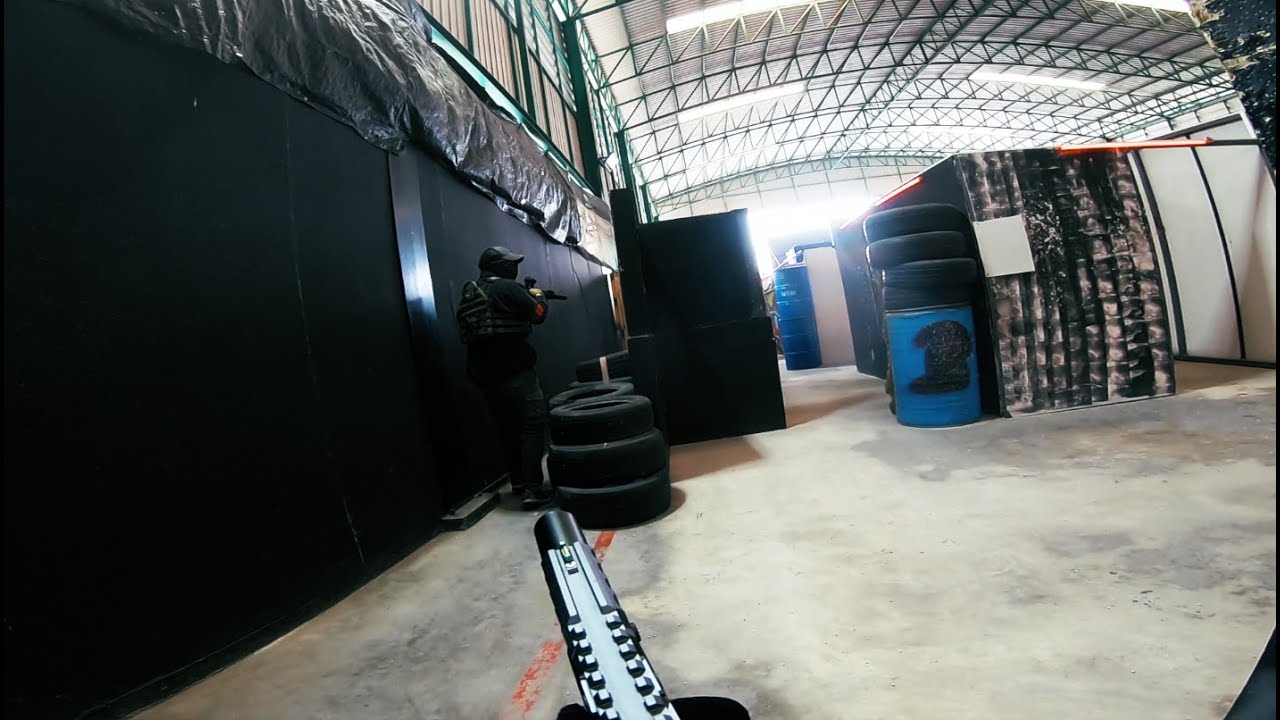 Airsoft Blackhole Bangkok 10 Aap 01 Gameplay And Some Cheap Nades